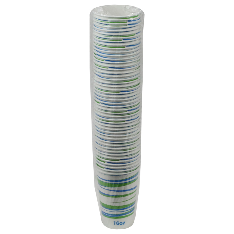 Sysco Trendz 16 oz. Paper Cold Cup | Pactiv Evergreen