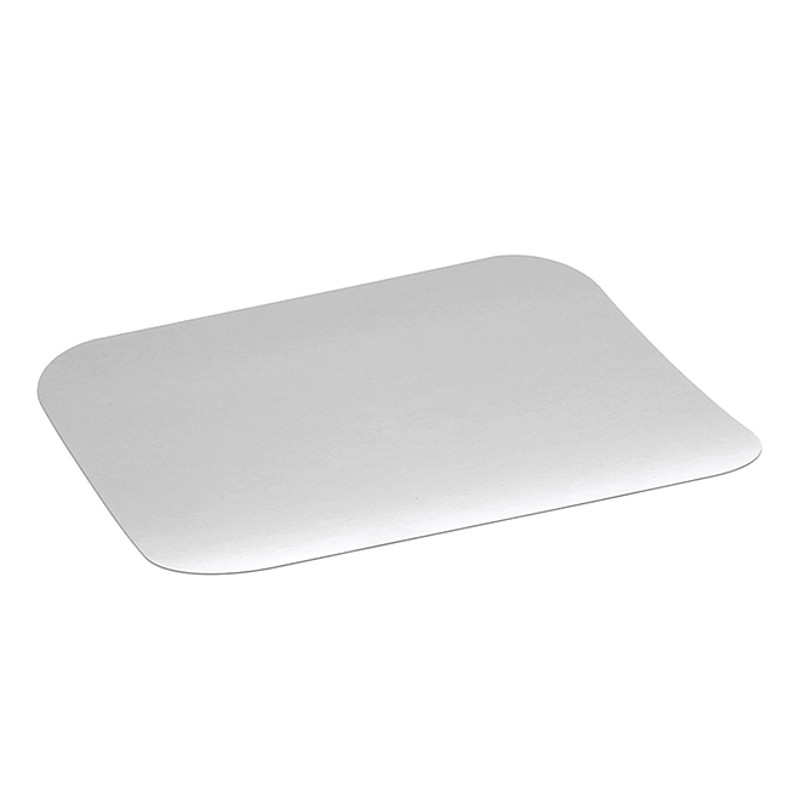 Foil Laminated Board Lid Cover for 705 Containers, White/Silver, 1,000 ...