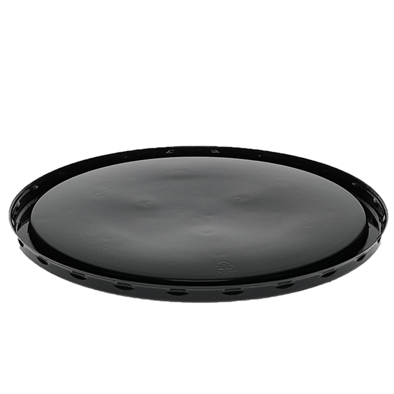 7" Round Flat Cake Base for 5" Cake, Fits 7" Inverted Tubs, Black, 300 ...