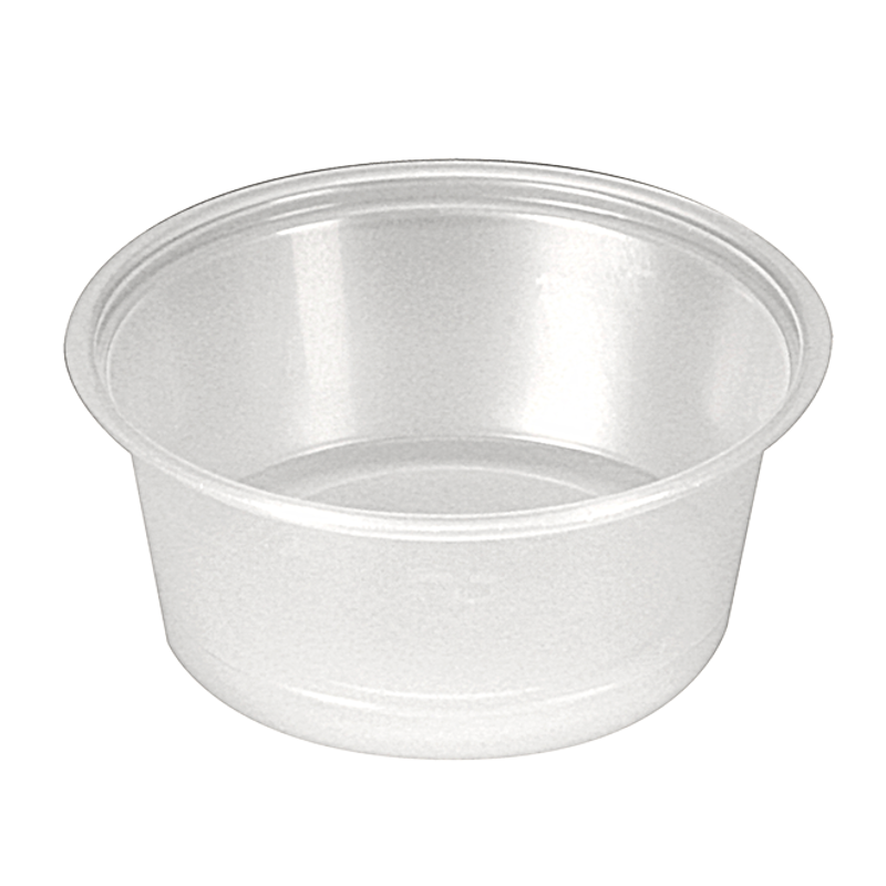 Fabri-Kal 1.5 oz. Polypropylene Portion Cups, Clear, 2,500 ct. | Pactiv ...