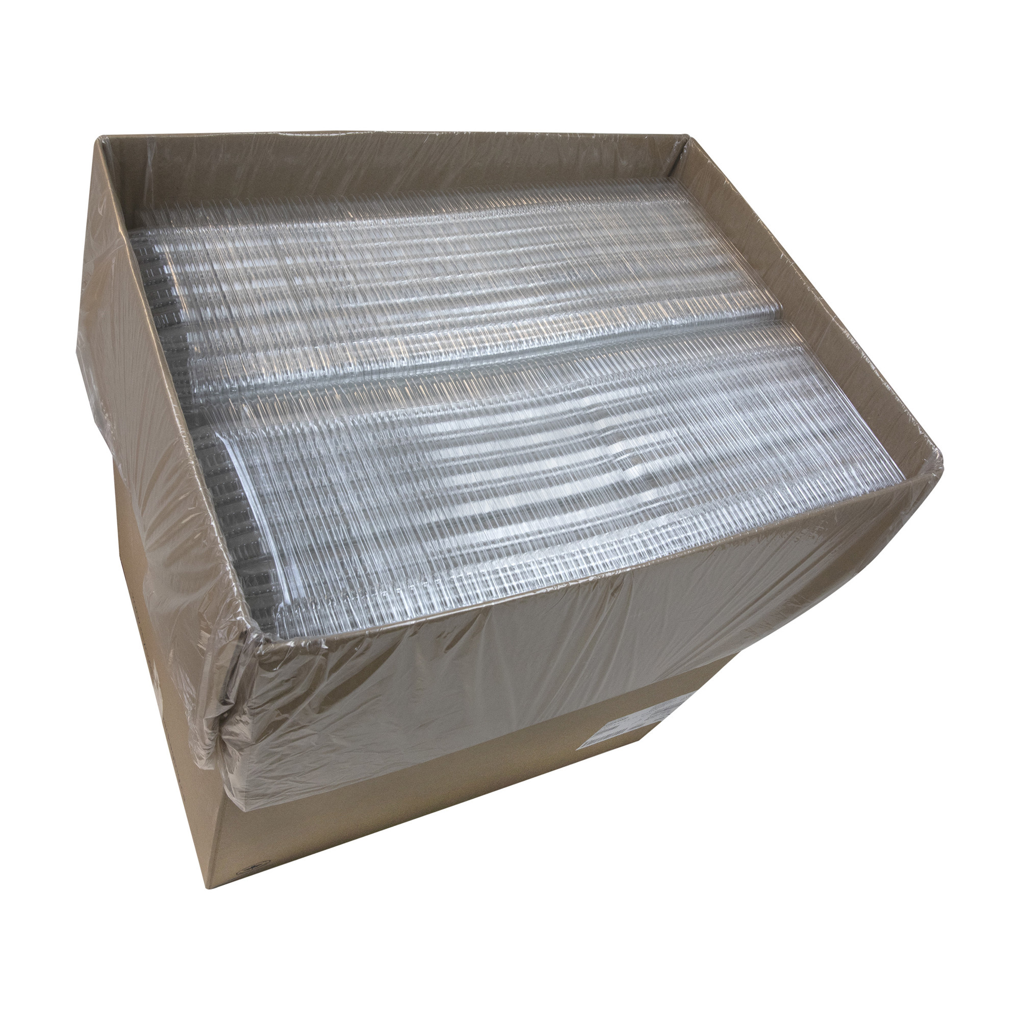 8.5 x 6 x 2.5" 2 Compartment PET Container | Pactiv Evergreen