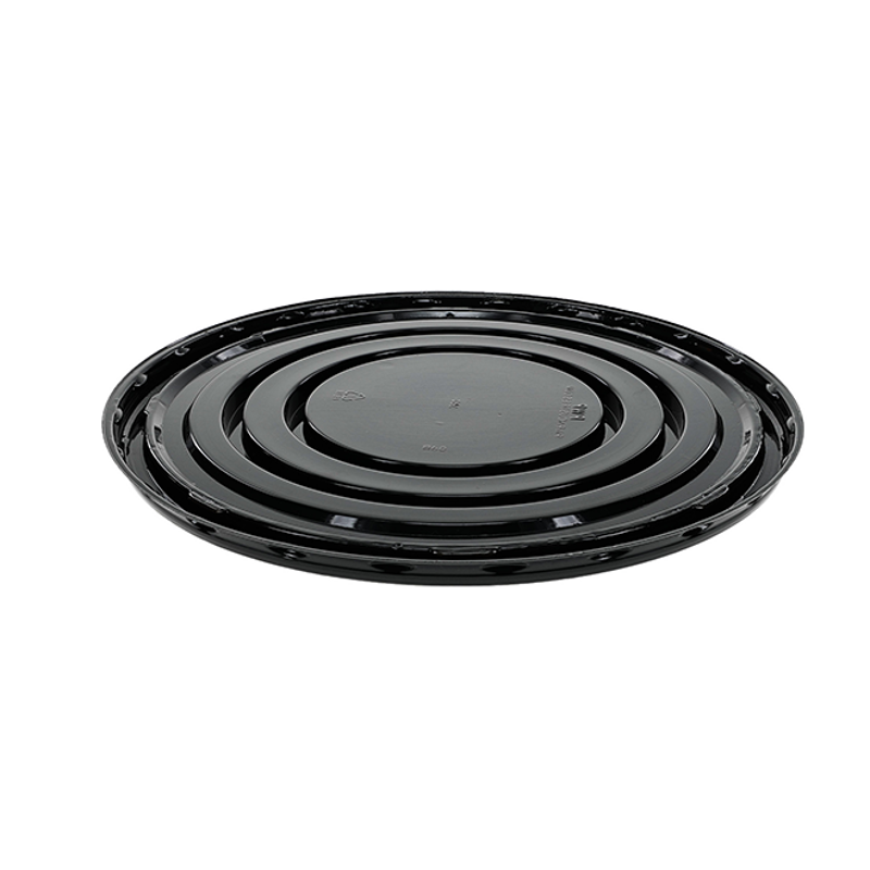 9" Black Cake Base with Flat Center for 7" Cake , 160 ct. | Pactiv ...
