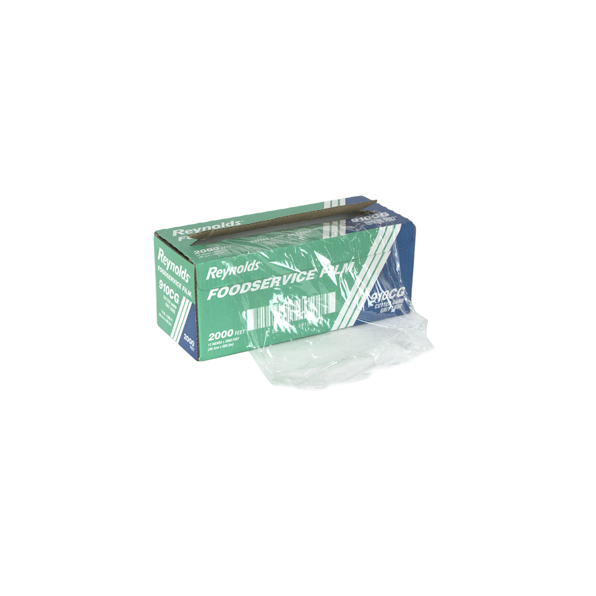 Reynolds® 12" x 2000' Food Service Plastic Film Wrap with Grit Edge ...