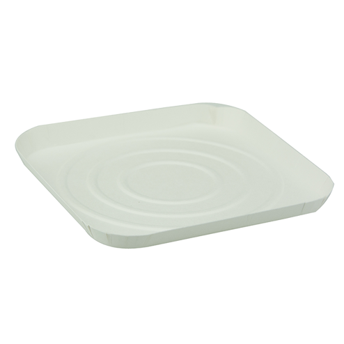 4 x 4" PFAS-Free Dual-Ovenable Paperboard Tray | Pactiv Evergreen