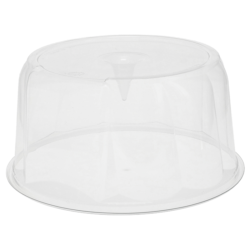 4.375" Tall Swirl Dome w/Spike for 6" Cake, Clear, 160 ct. | Pactiv ...