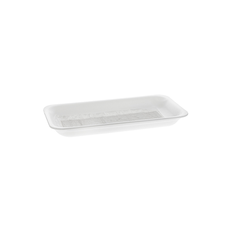 10P Polystyrene Foam Processor Tray with Pouch Pad | Pactiv Evergreen