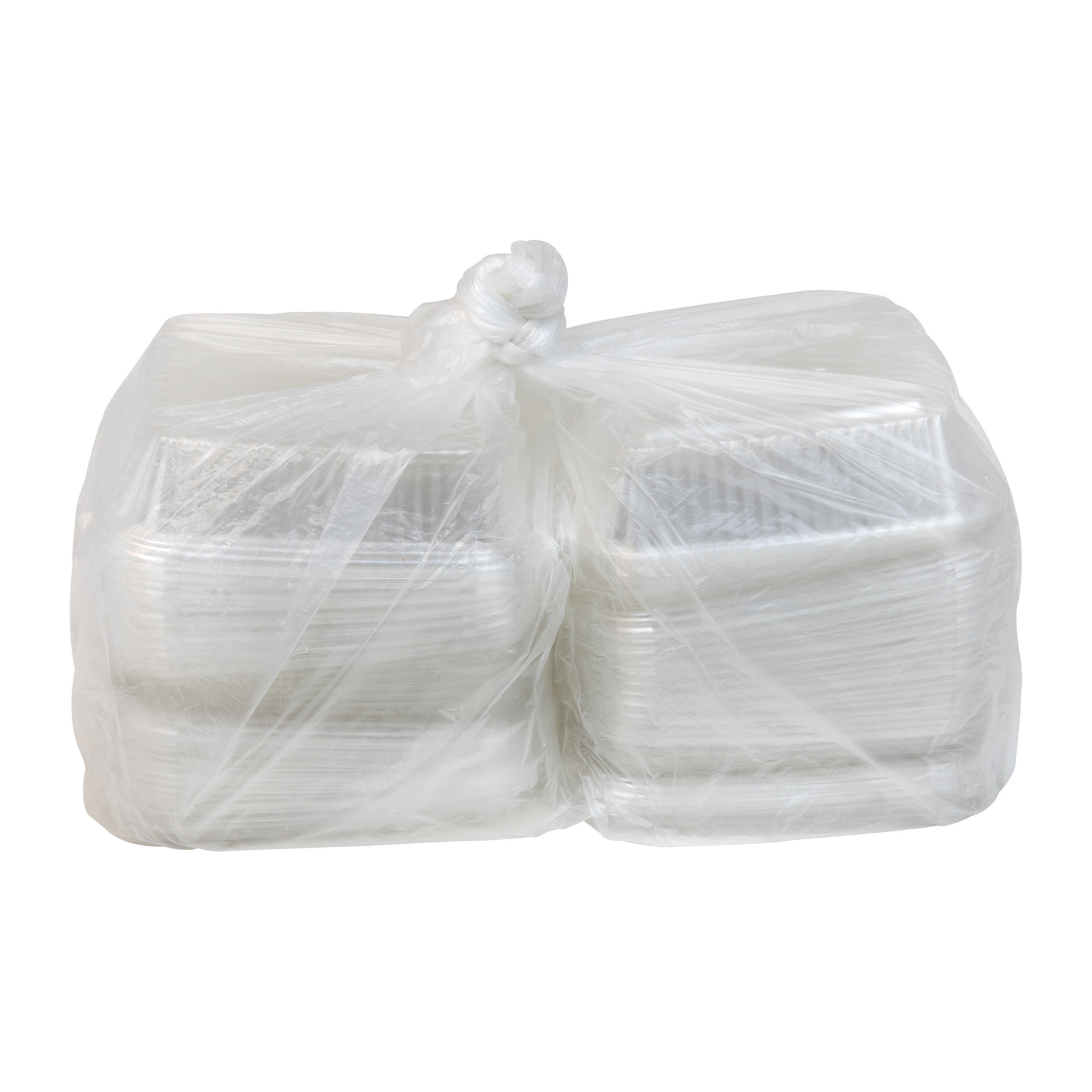 9.4 x 9.4 x 4", ClearView Hinged Lid Container | Pactiv Evergreen