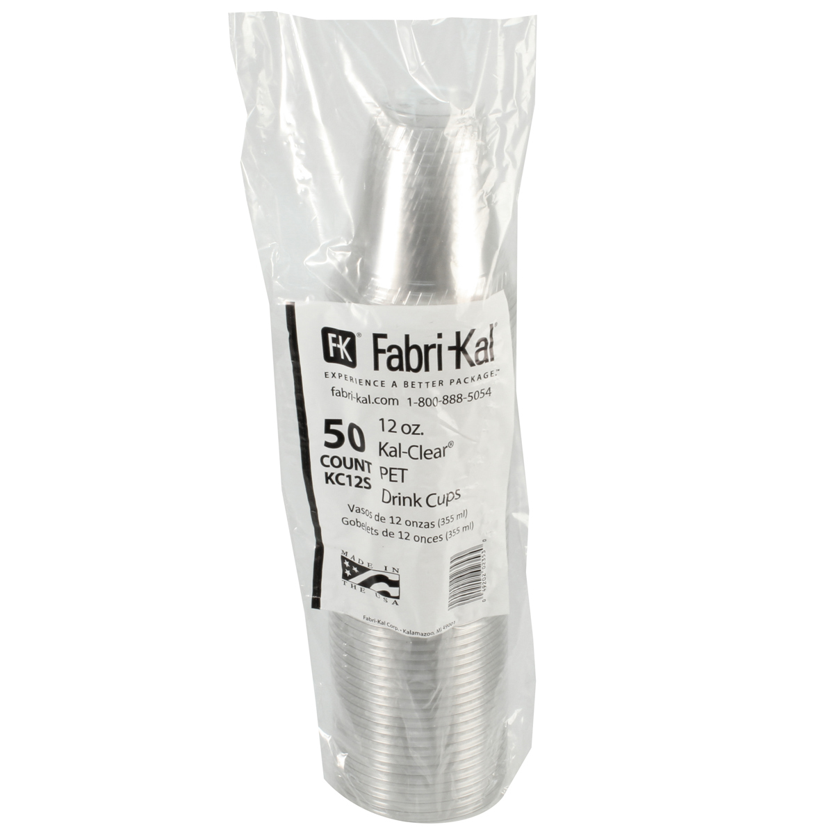 Kal-Clear 12/14 oz. Squat PET Cup | Pactiv Evergreen