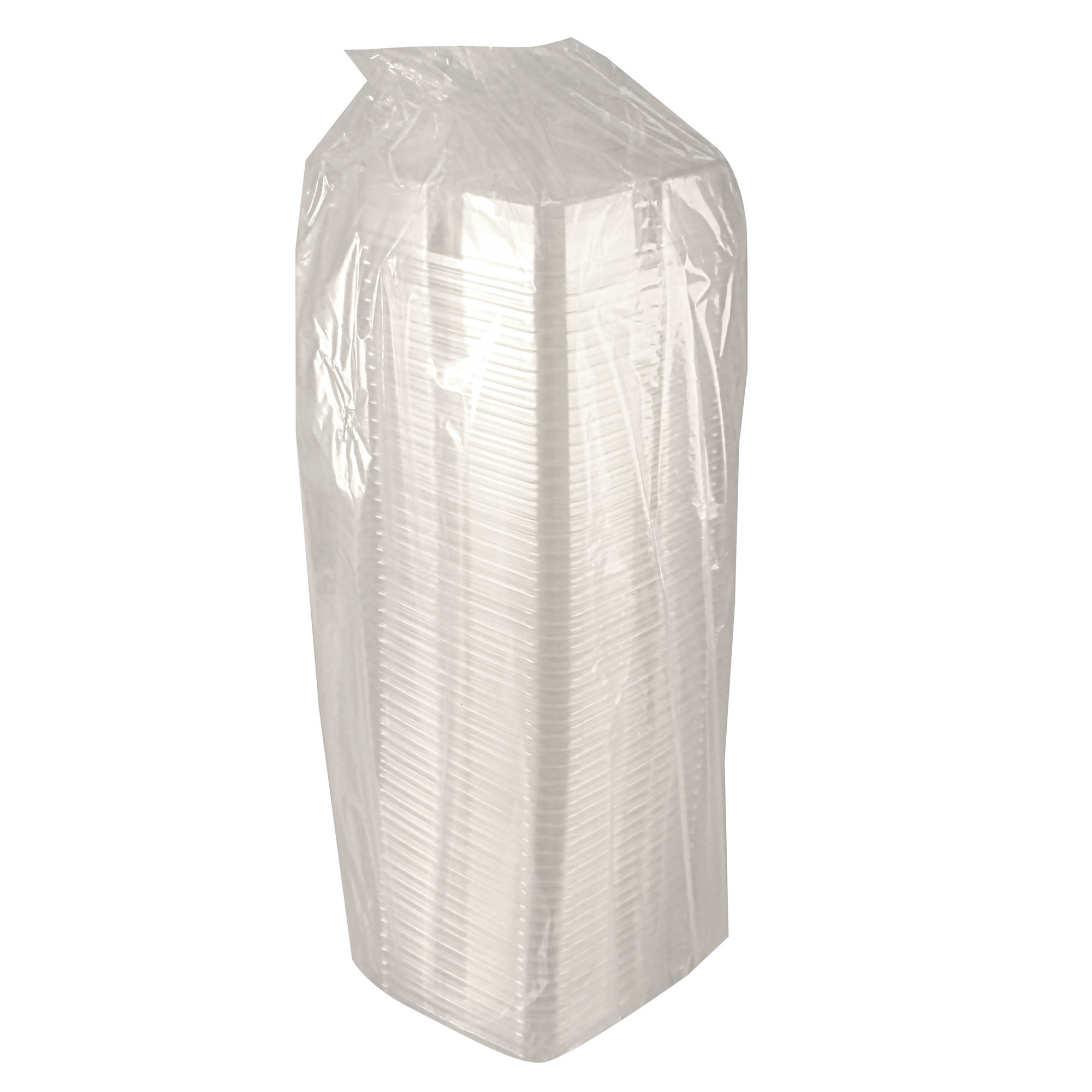 6 x 6" 4-Cell Shallow Compostable PLA On-The-Go Boxes | Pactiv Evergreen