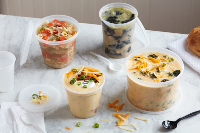 Newspring DELItainer Two Piece Containers Clear Kit | Pactiv Evergreen