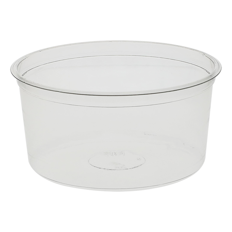 56 oz. 7" Plastic Round Deli Tub | Pactiv Evergreen