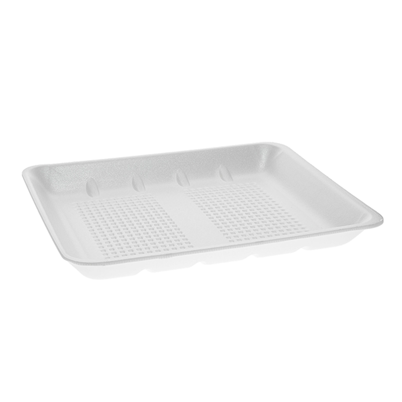 #9H Polystyrene Foam Family Pack Heavy Supermarket Meat Tray | Pactiv ...