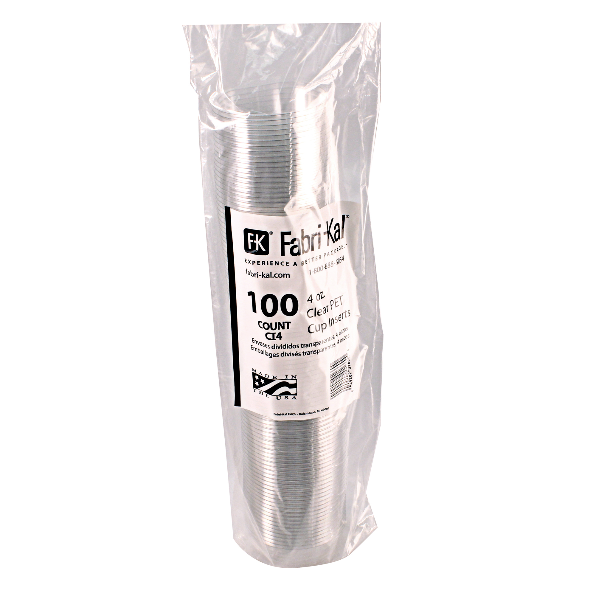 4 oz. PET Cup Insert | Pactiv Evergreen