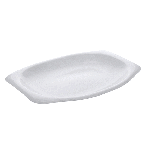 7" x 9" Placesetter® Deluxe Laminated Foam Oval Entrée Platter | Pactiv ...