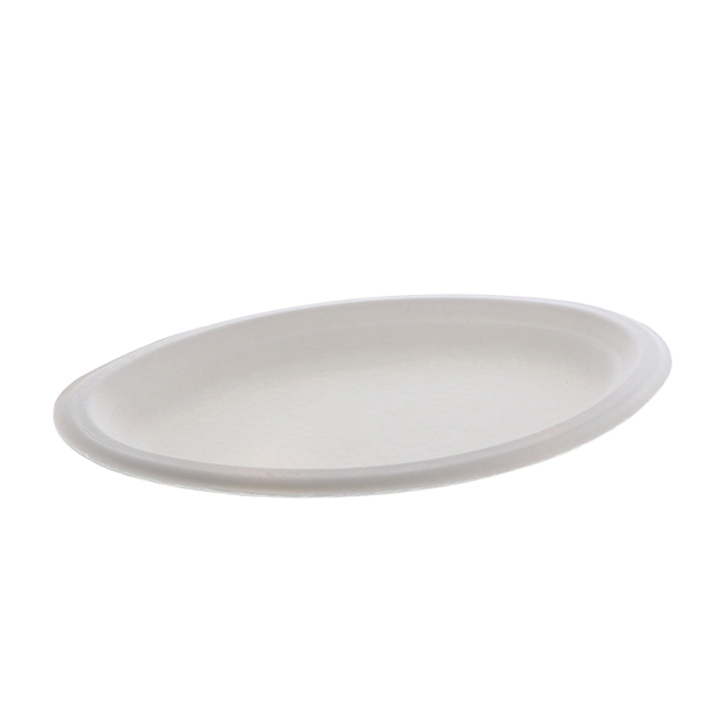 7.5 x 10" PFAS FreeCompostable Fiber Blend Platter | Pactiv Evergreen