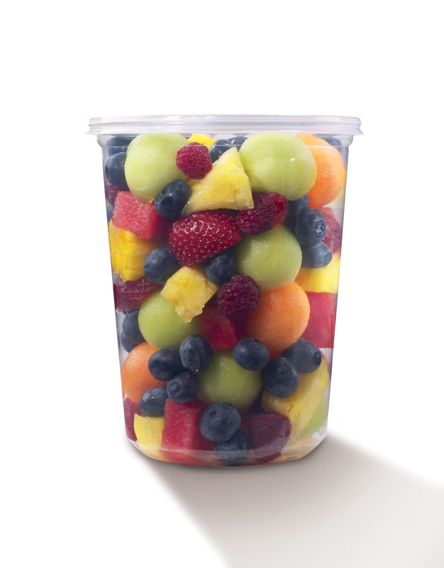 Pro-Kal 32 oz. Polypropylene Round Deli Containers and Lids Combo Pack ...