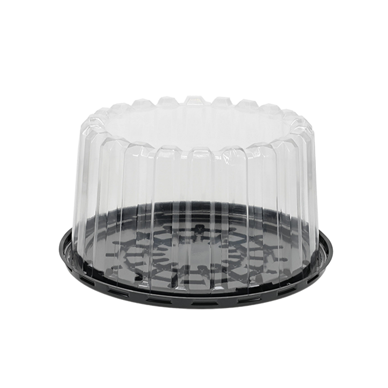 7" Showcake OPS Cake Base and Deep Dome Lid | Pactiv Evergreen