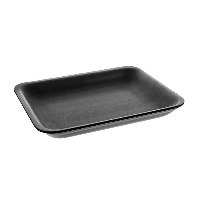 4P Polystyrene Foam Processor Tray | Pactiv Evergreen