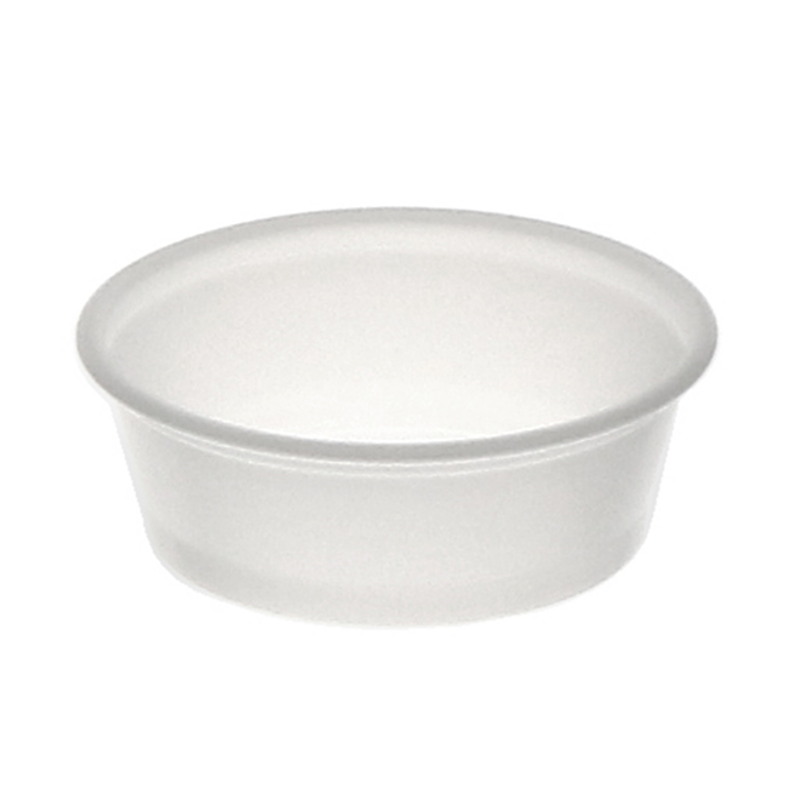 Pactiv Evergreen 1.5 oz. Microwavable Portion Cup, Translucent, 2,500 ct.