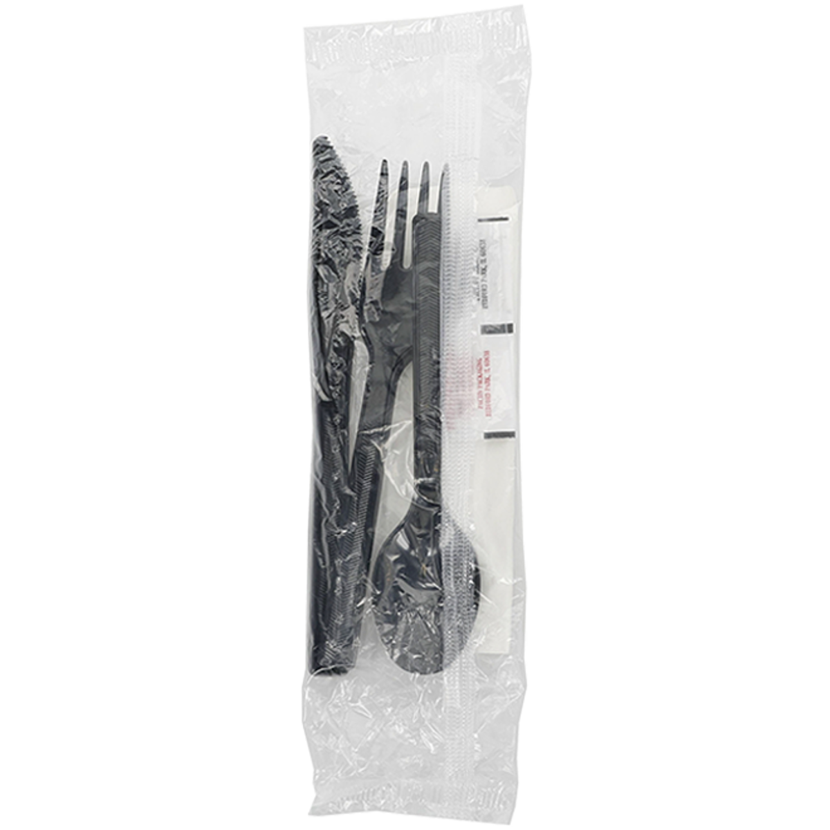 Party Fork Spoon Knife Heavy Duty Plastic Cutlery Set - 8 Place ...